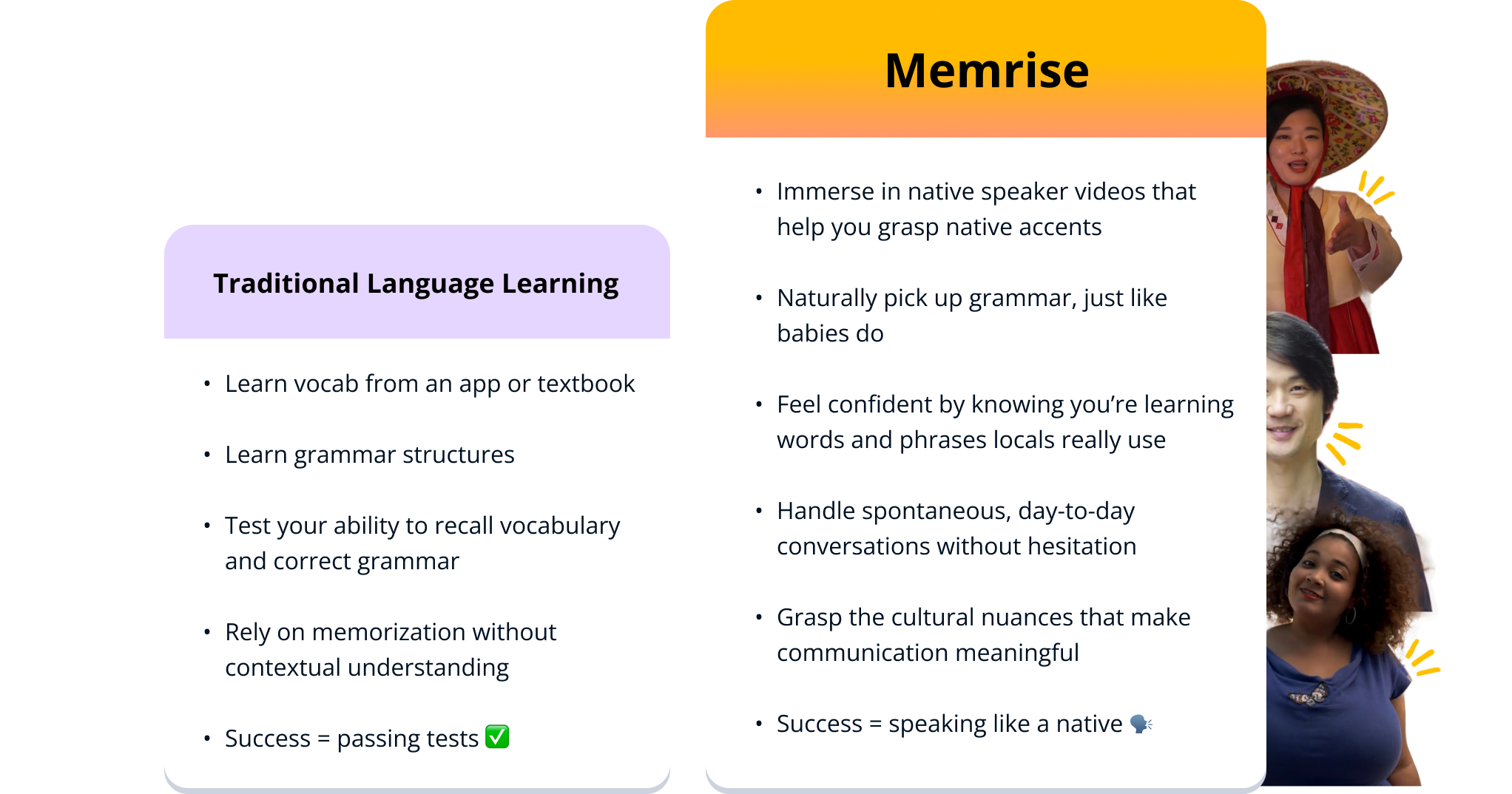 Learn a language. Memrise is authentic, useful & personalised.